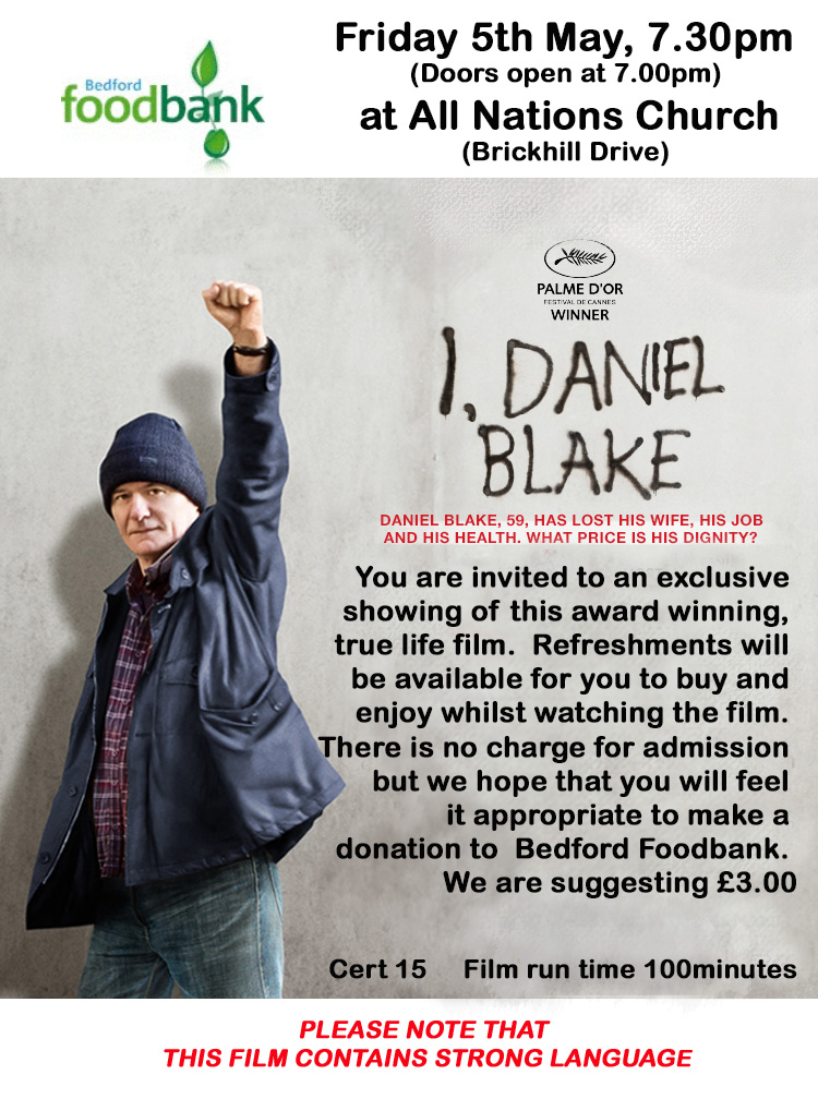 I, Daniel Blake | Bedford Foodbank